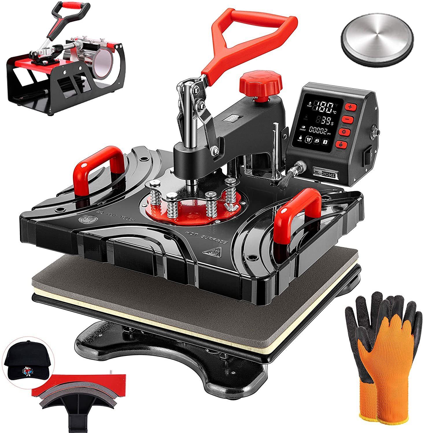 8 Best Multifunction Heat Press Machines in 2021 【8in1 & 5in1】 - Reviewed